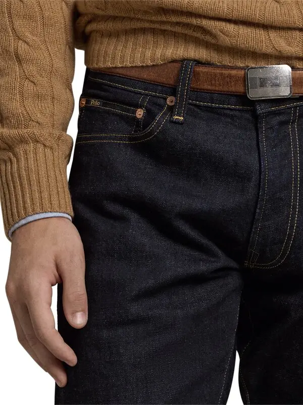 Polo Ralph Lauren Belt-loop Jeans - Black