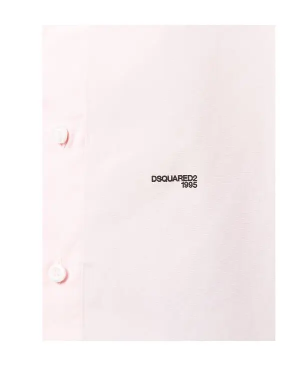 Dsquared2 Printed Long-sleeved Shirt