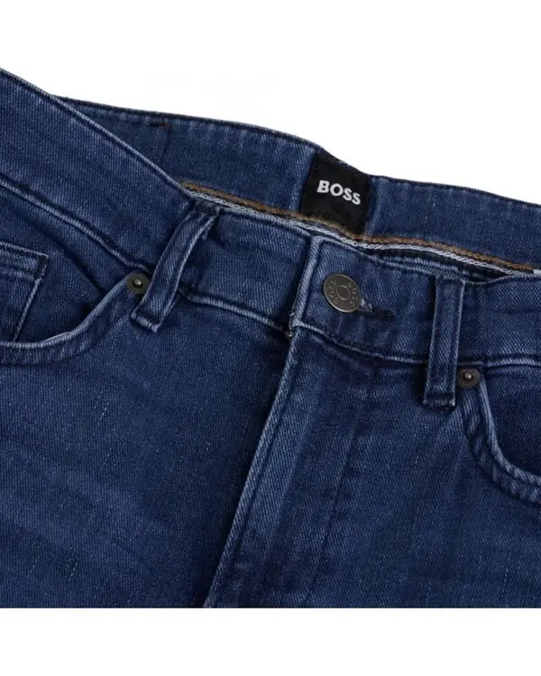 Hugo Boss Boss High Waist Straight-leg Jeans
