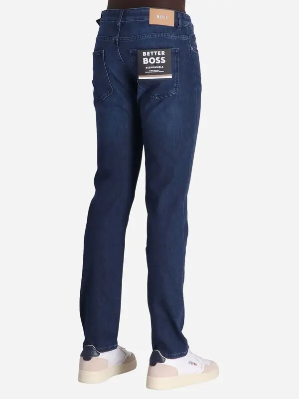 Hugo Boss Mid-rise Slim-fit Jeans