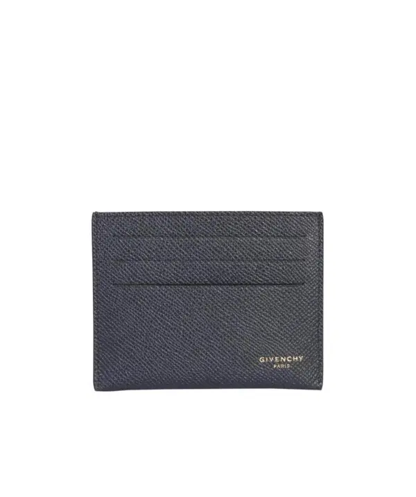Givenchy Pebbled Effect Card Holder - Black