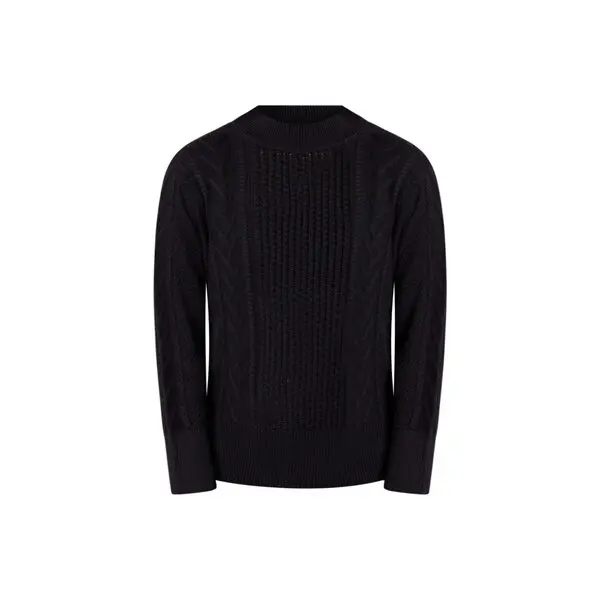 KNOWN SUPPLY Dallas Sweater Washed - Black