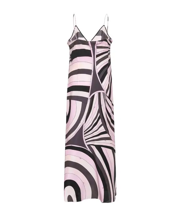 Emilio Pucci Abstract Printed Sleeveless Dress