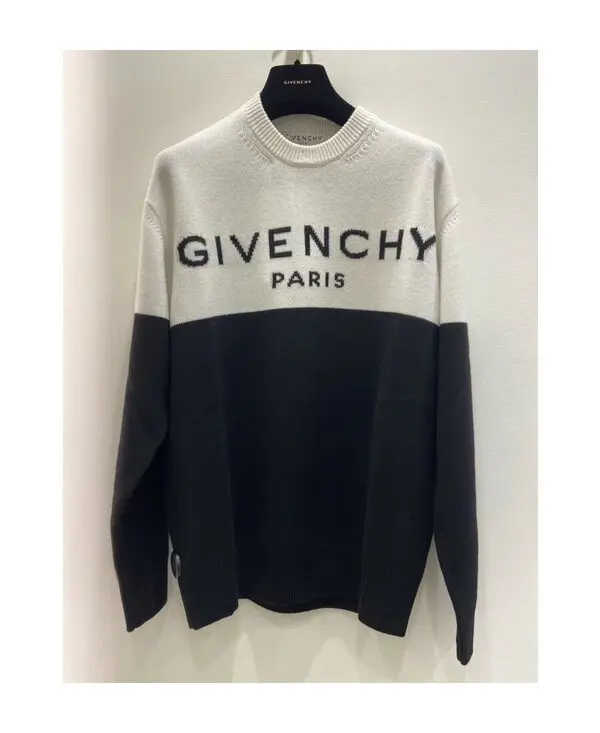Givenchy Two Tone Logo Jumper
