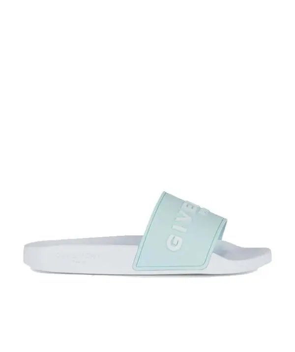 Givenchy Logo Embossed Slides