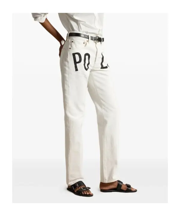 Ralph Lauren Straight Print Trousers