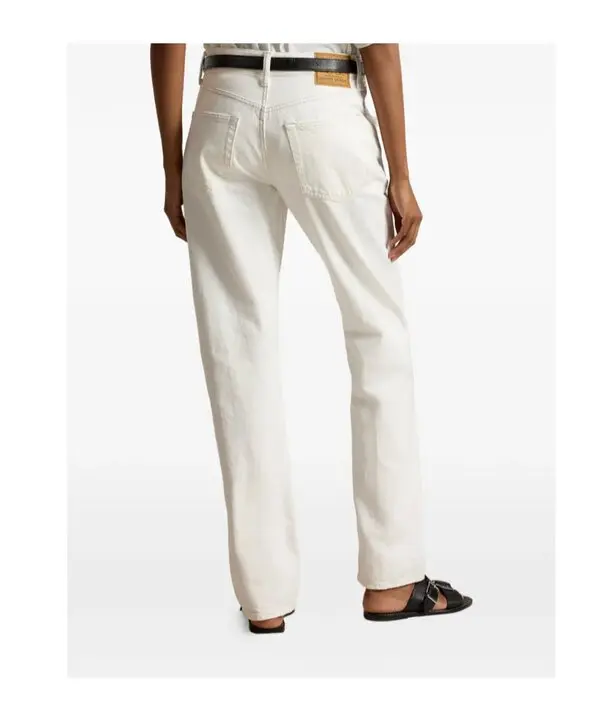 Ralph Lauren Straight Print Trousers