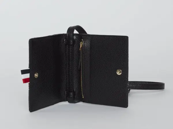Thom Browne Quilted-effect Cardholder