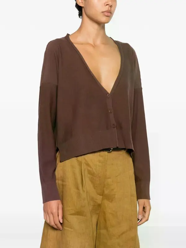 Antonelli Firenze V-neck Cropped Cardigan