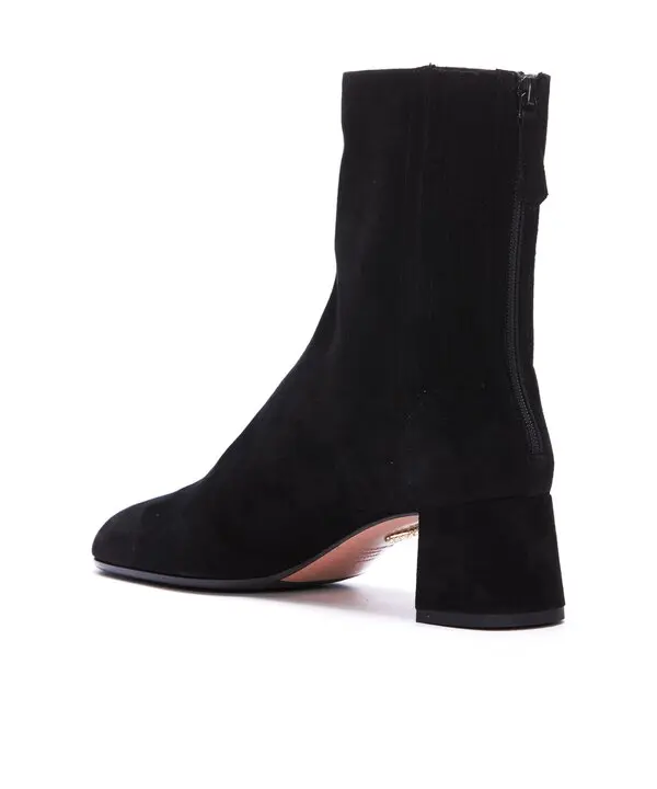 AQUAZZURA Zip-up Ankle Boots