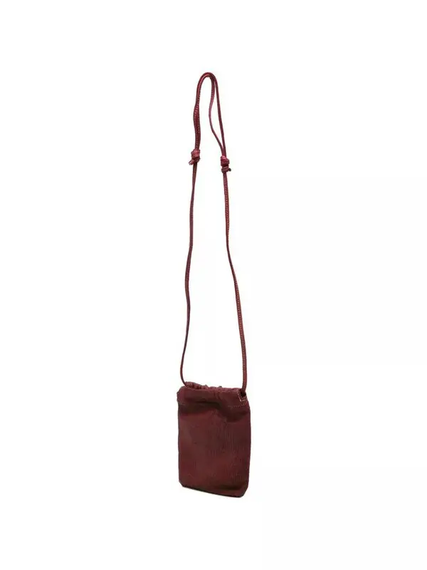 CATERINA LUCCHI Eva Leather Crossbody Bag - Red