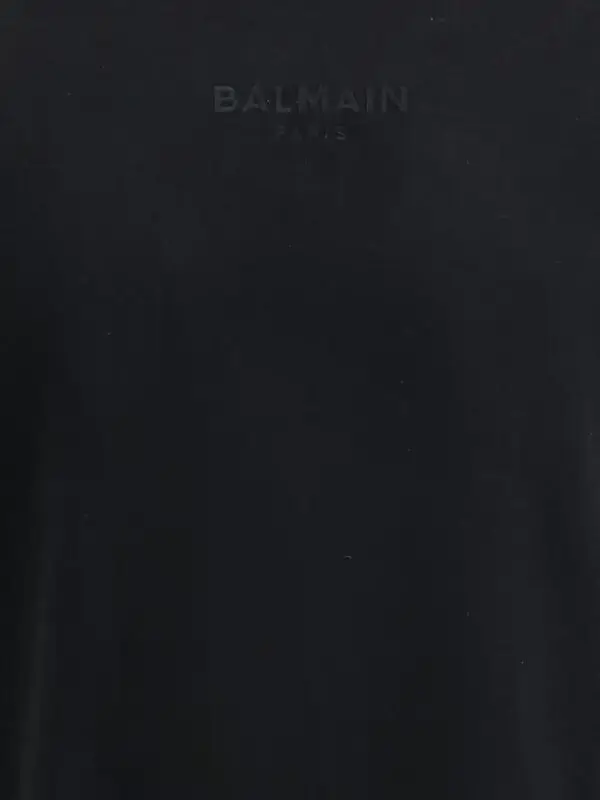 Balmain Logo-embroidered T-shirt