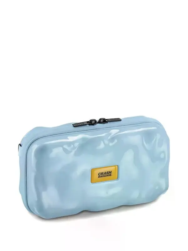 CRASH BAGGAGE Mini Icon Hard-case Clutch Bag - Blue