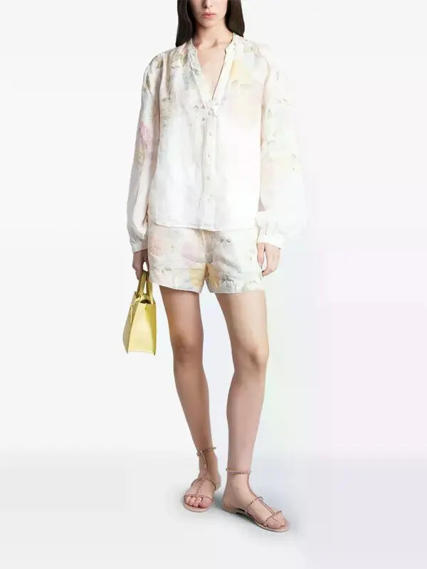 MC2 SAINT BARTH Amani Linen Shorts