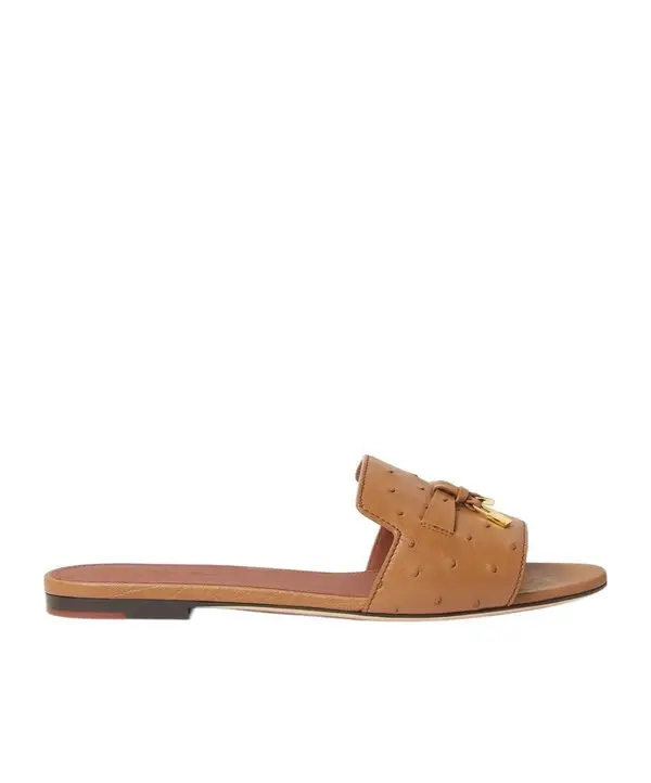 Loro Piana Summer Charms Sandal - Alpaca Color