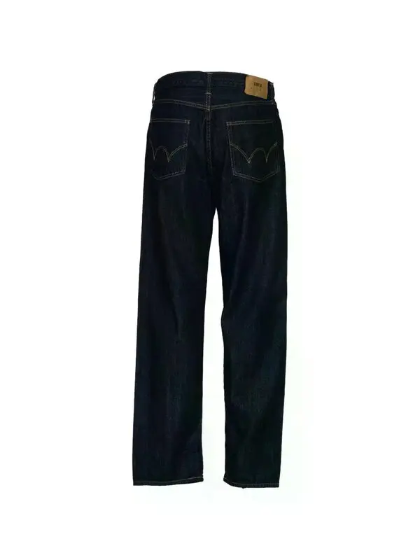 Edwin Logo-patch Loose-fit Jeans - Blue