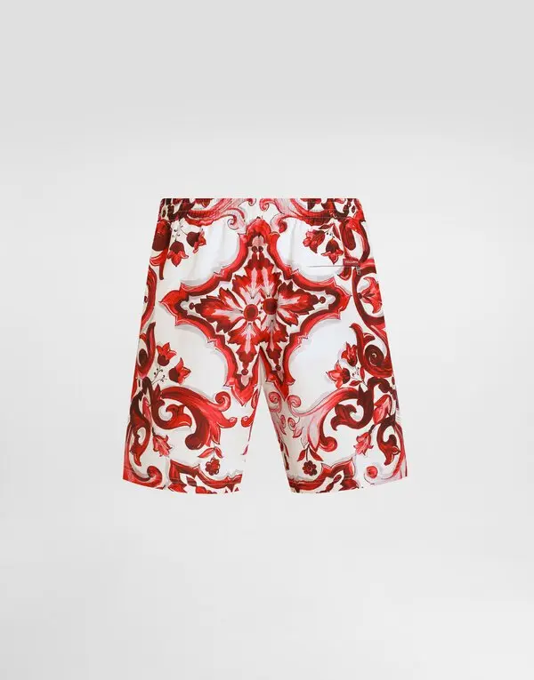 Dolce & Gabbana Dolce Gabbana Majolica-printed Medium Boxer Shorts