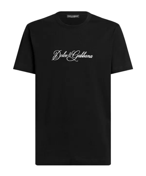 Dolce & Gabbana Cotton T-shirt - Black