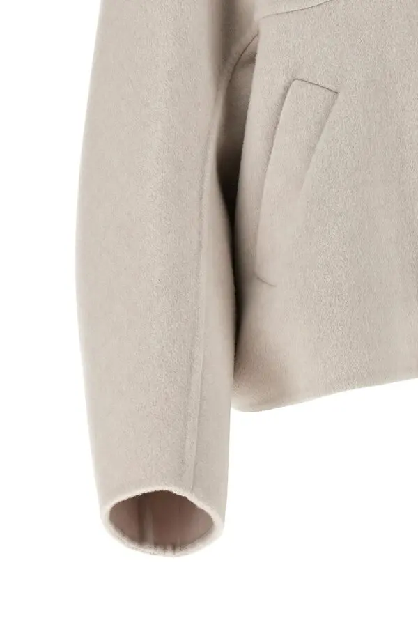 Brunello Cucinelli Shearling-trimmed Bat-sleeve Coat