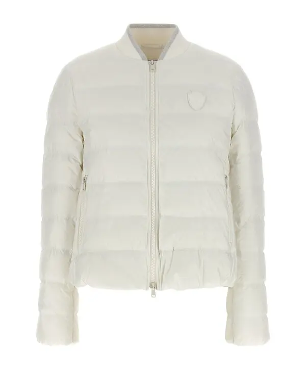 Brunello Cucinelli Long-sleeved Down Jacket - White