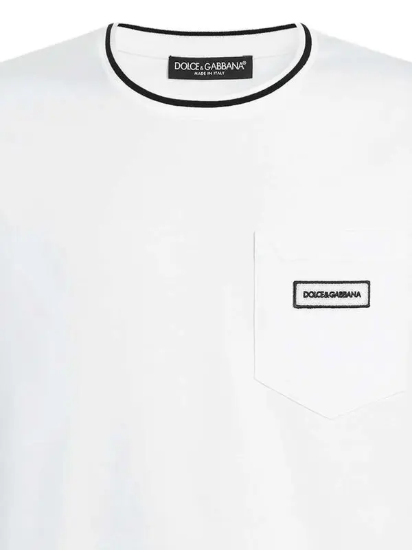 Dolce & Gabbana Cotton T-shirt With Logo