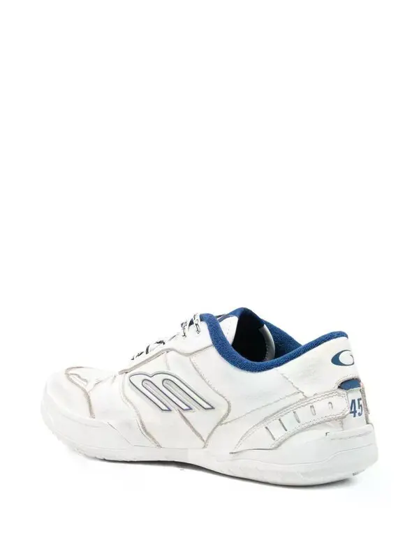 Balenciaga Hamptons Lace-up Sneakers - White