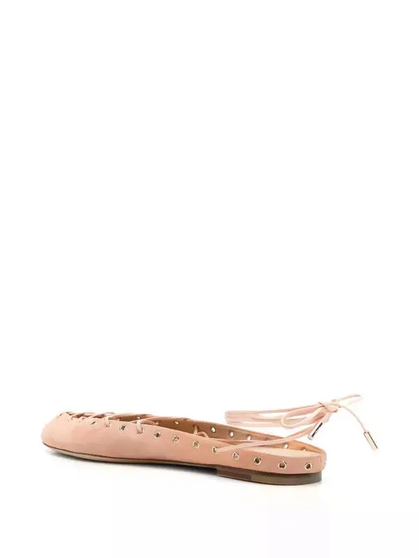 Chloé Ghillies Lace-up Mules