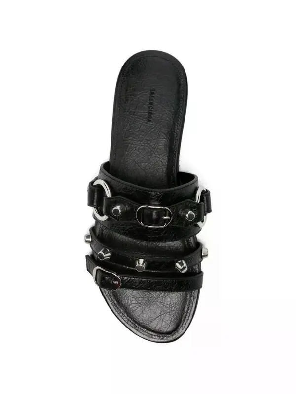 Balenciaga City Studded Sandals