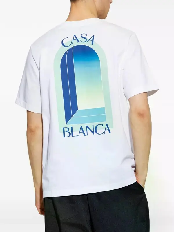 Casablanca Arches Gradient-arch T-shirt