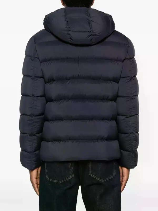 Herno Hooded Padded Jacket - Blue