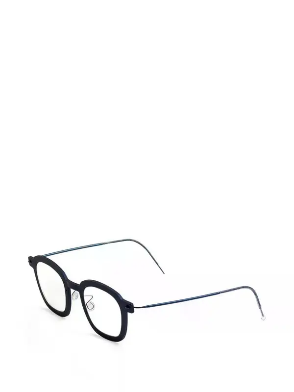 LINDBERG Square-frame Titanium Eyeglasses