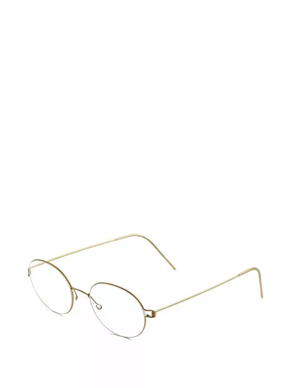 LINDBERG Stefano Round-frame Eyeglasses