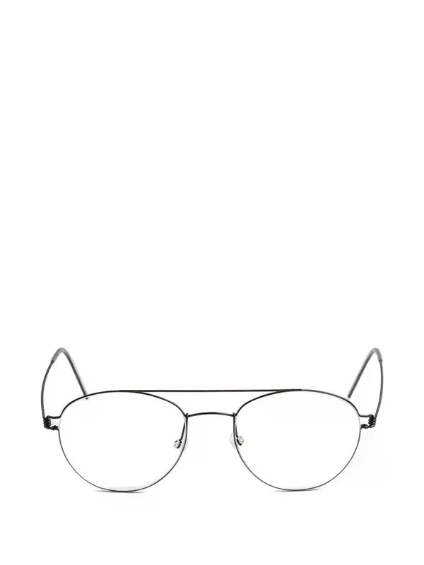 LINDBERG Christoffer Pilot-frame Glasses - Black