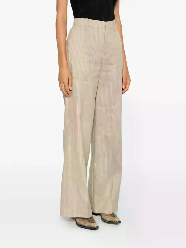 Zadig&Voltaire Pinstriped Wide-leg Trousers