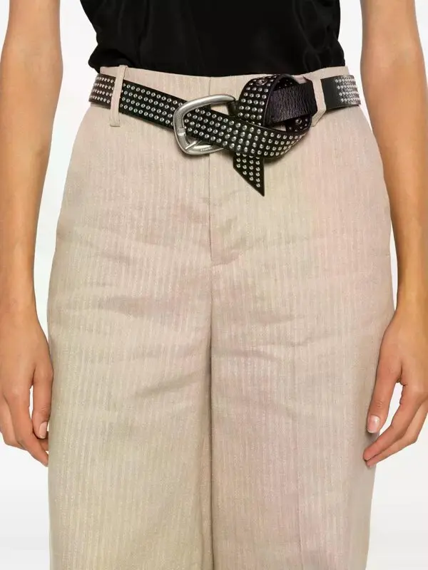 Zadig&Voltaire Pinstriped Wide-leg Trousers