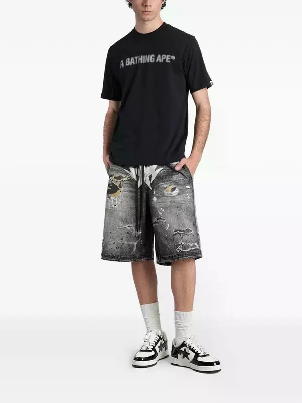 A BATHING APE Logo-print T-shirt