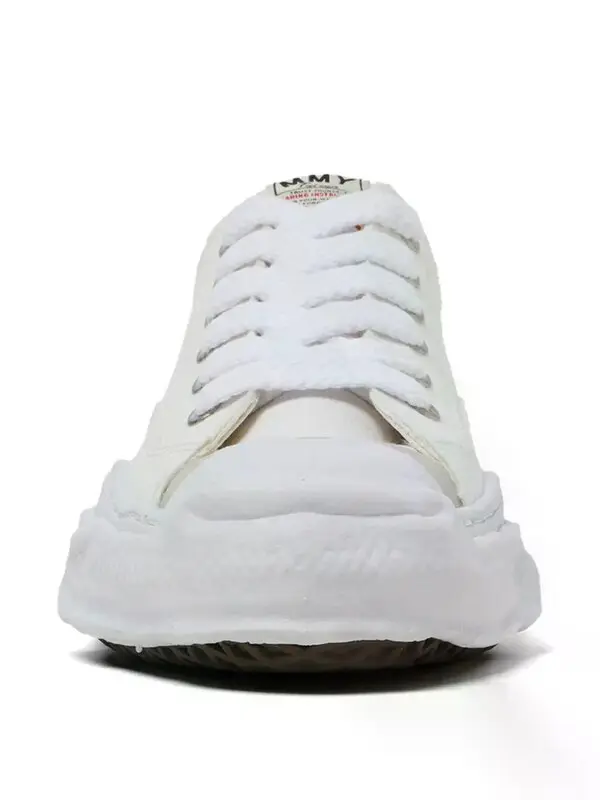 Mihara Yasuhiro Distressed Lace-up Sneakers