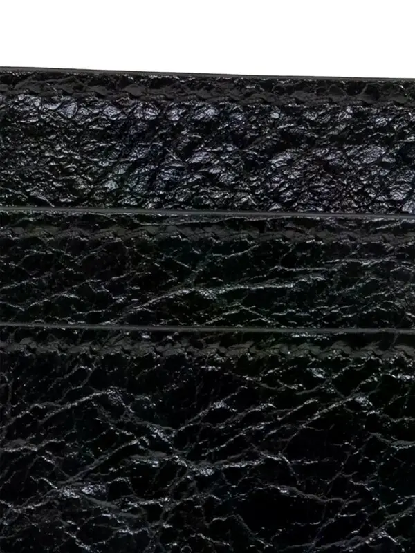 Balenciaga Logo-plaque Leather Cardholder