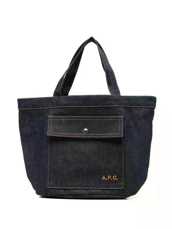 A.p.c. Jade Tote Bag - Blue