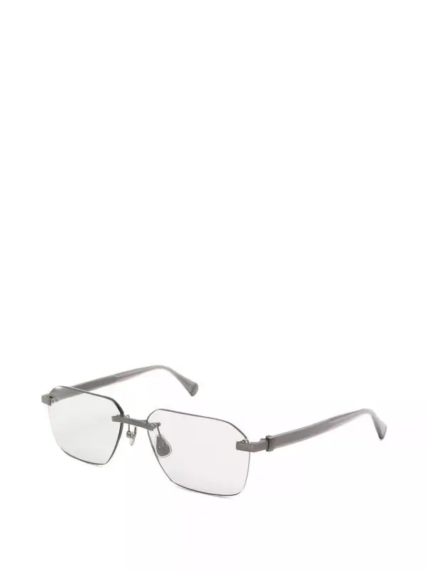 Brunello Cucinelli Rimless Sunglasses