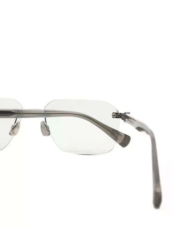 Brunello Cucinelli Rimless Sunglasses