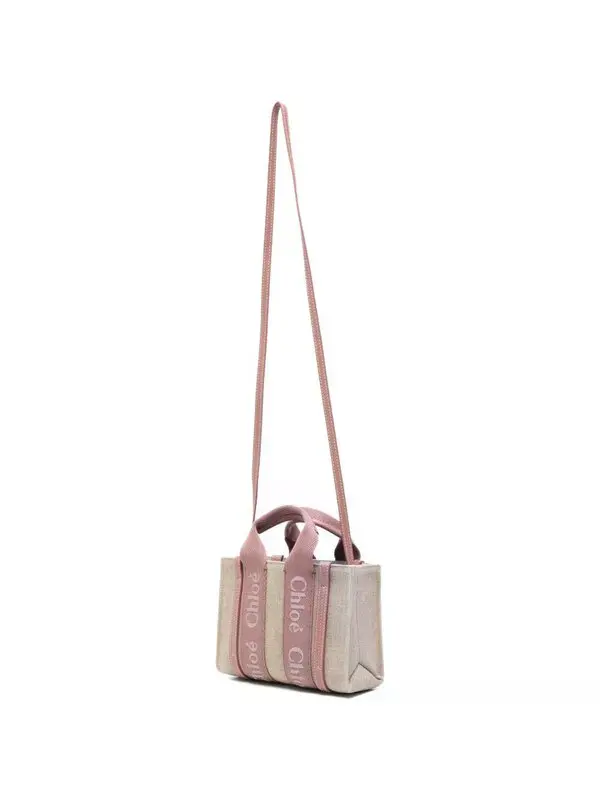 Chloé Woody Tote Bag - Neutrals