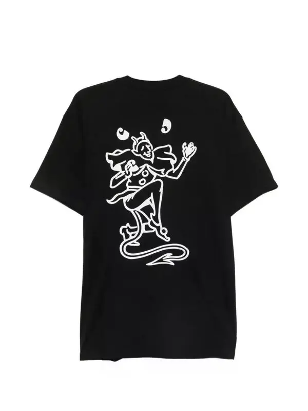 Carhartt Work In Progress Graphic-print Jersey T-shirt - Black