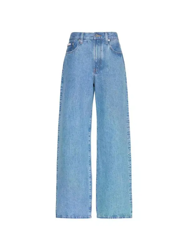 Calvin Klein High-waisted Wide-leg Jeans