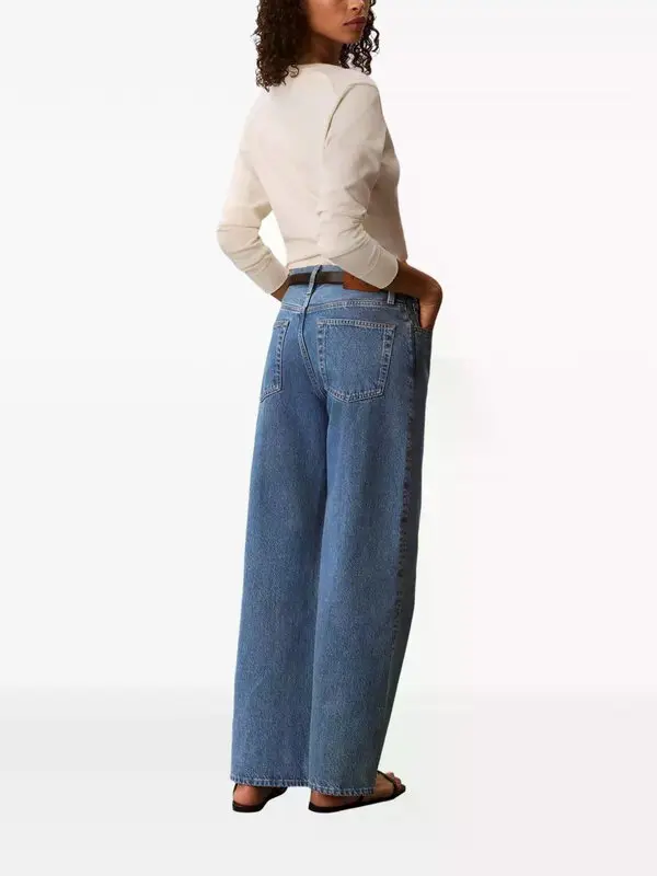 Calvin Klein High-waisted Wide-leg Jeans
