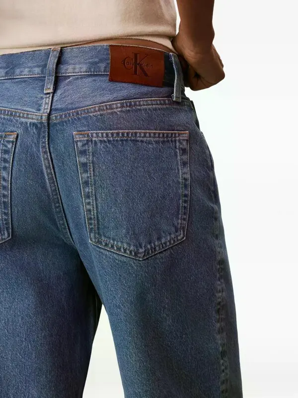 Calvin Klein High-waisted Wide-leg Jeans