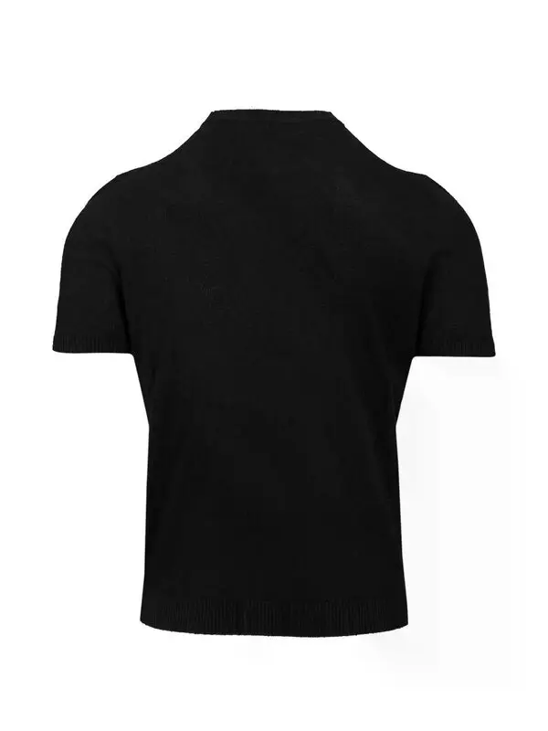 AL DUCA D’AOSTA 1902 Ribbed-trim Terry-effect T-shirt