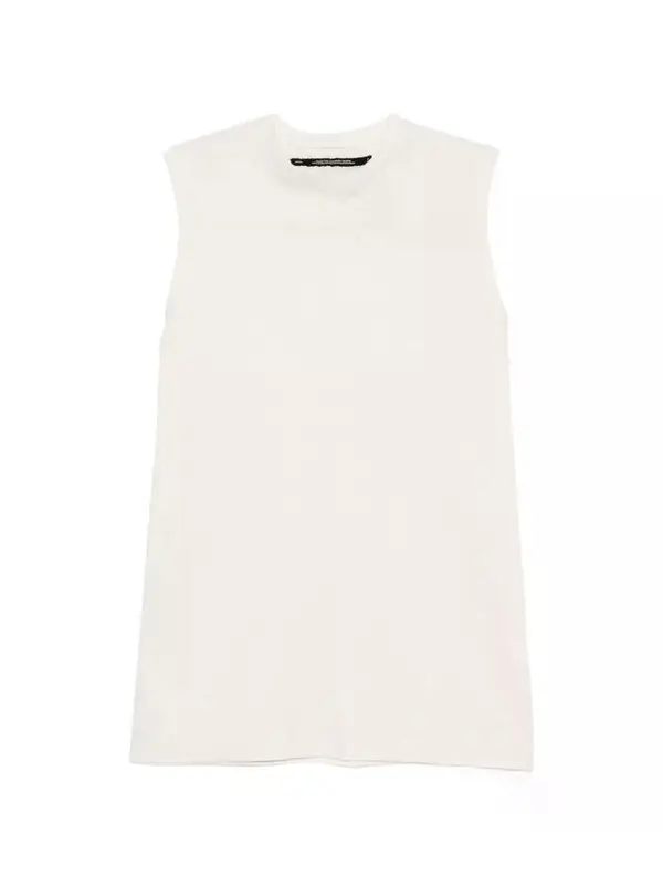 JULIUS Sleeveless Crew-neck T-shirt