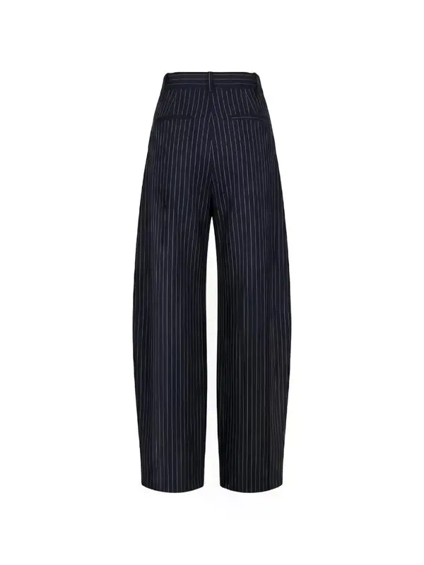 Pinko Pinstripe Belted Trousers