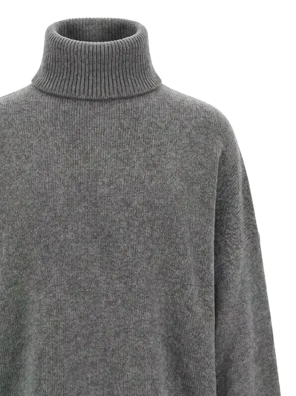 Brunello Cucinelli Cashmere Roll-neck Sweater - Grey